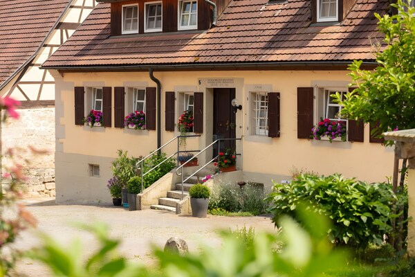 Ferienwohnung 'Glockenblume' Mit Gemeinschaftsterrasse, Gemeinschaftsgarten Und Wi-fi - Kirchberg an der Jagst