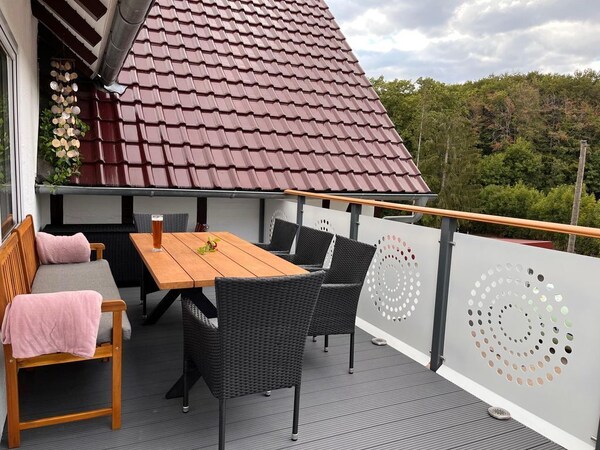 Appartement Nr.2 Mit Wohn-/schlafraum - Ith Apartments - Salzhemmendorf
