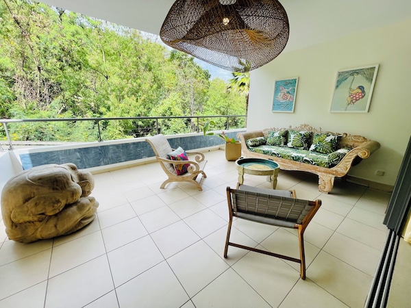 Miri Coconut, Cosy, Piscine - Wifi - Clim - 3 Pers - Tahiti