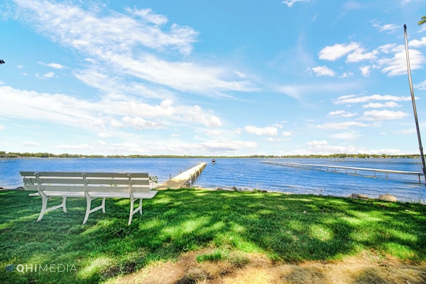 New! Sunset Shores: Lakefront Home With Private Pier/huge Fenced Yard!\n - Tippecanoe River State Park, Winamac