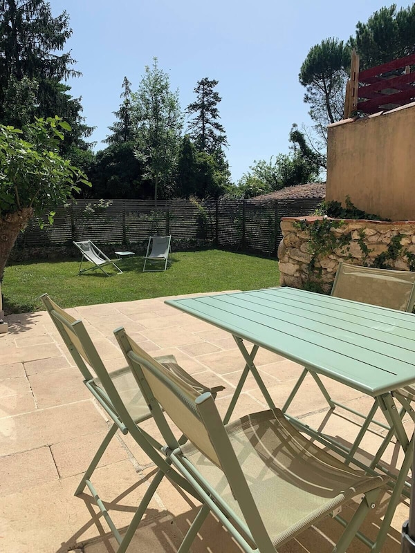 Air-conditioned Medieval House With Garden, Linen Included - Monpazier