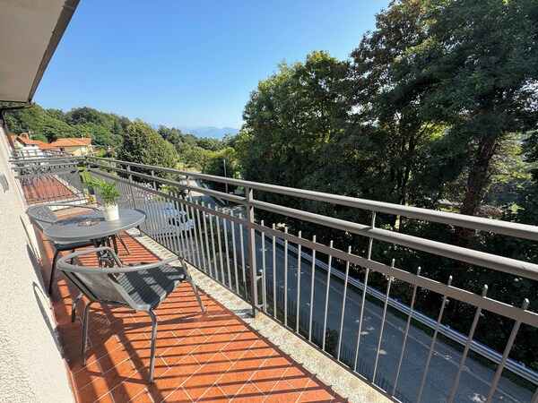 Spacious And Bright 3 And A Half Apartment With Parking Space, Wi-fi And Wonderful Balcony - Baveno