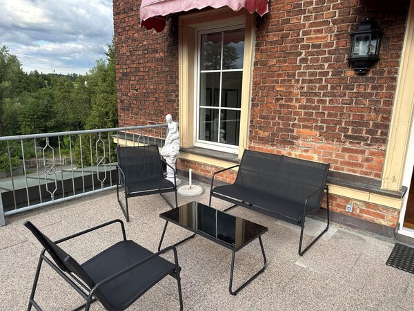 Ferienwohnung Mit Dachterasse - Hirschberg