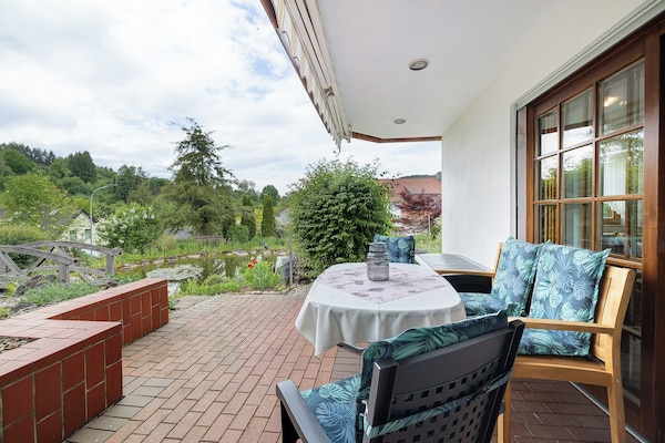 Ferienwohnung 'Am Steinbach' Mit Bergblick, Privater Terrasse Und Wi-fi - Albstadt