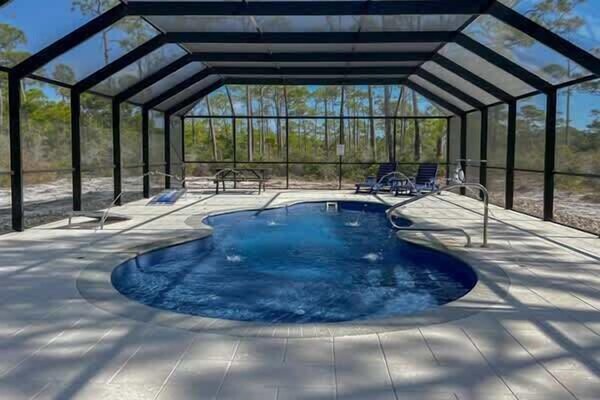 "Mayberry On Bayberry" Private Pool Sleeps 10 - St. George Island, FL