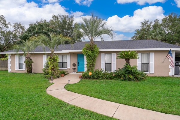 Villa Turquesa Charming 3-bedroom House In Pleasant Ocala With Ac, Wifi - Ocala, FL