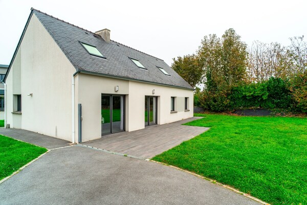 La Villa De L'odet - 4 Chambres Et Parking Privé - Quimper