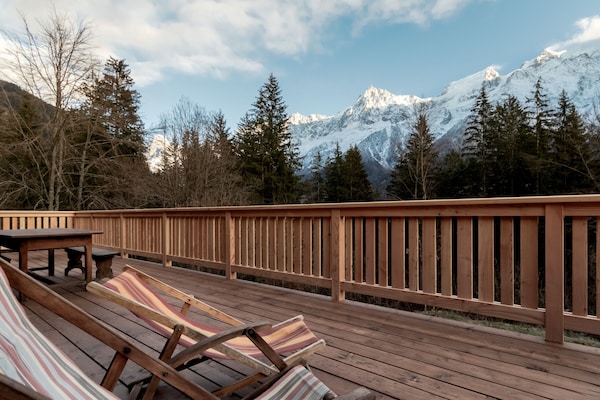 Chalet Des Eaux Rousses - Sauna - Rénové -Privé - - Servoz