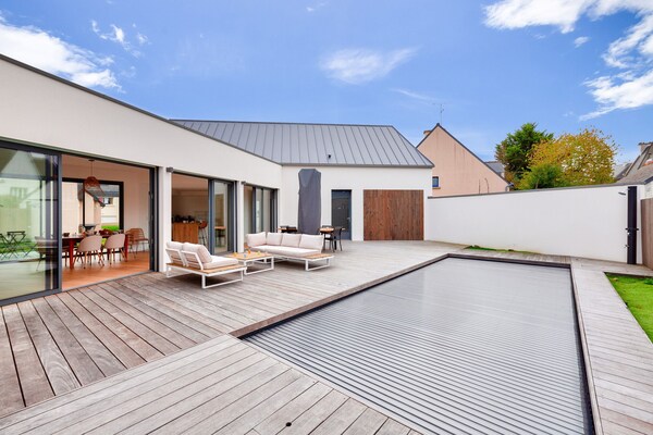 800m Vom Strand, Neues Haus Für 10, Pool - Pléneuf-Val-André