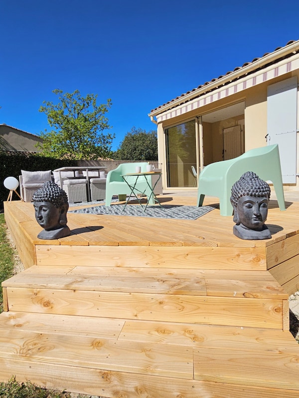 Maison Avec Piscine Pour Location Saisonnière-lubéron/ Saint- Saturnin- Lès- Apt - Roussillon