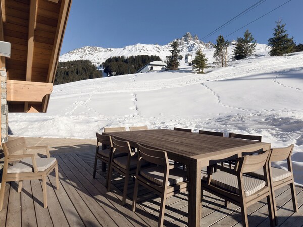 Antarès Naos 203d - Huge Duplex Luxury Apartment Ski In/ski Out - Méribel