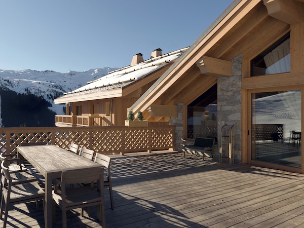 Antarès Naos 204d - Huge Duplex Luxury Apartment Ski In/ski Out - Méribel