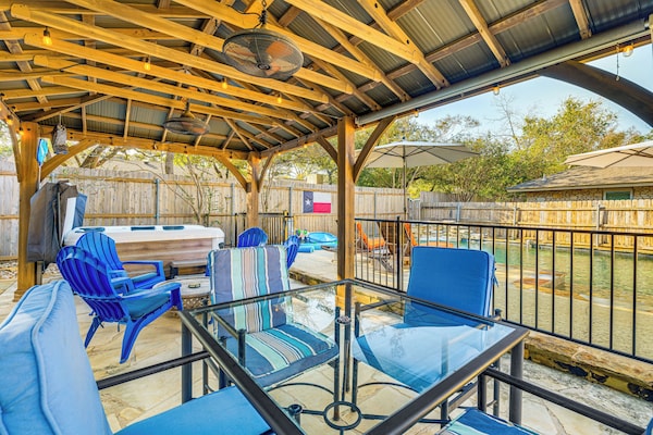 Outdoor Entertainment Space: Austin Family Home - Leander, TX