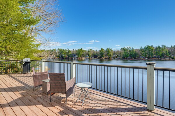 Modern Waterfront Gem W/ Dock On Lake Monomonac - Ashburnham, MA