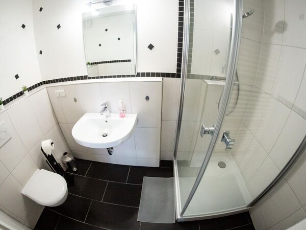 Apartment Rhönerluft - Apartment/apartment, Shower, Wc, 1 Bedroom - Poppenhausen