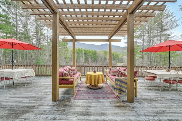 Fire Pits, Deck & Views: Catskills Home! - Catskill, NY