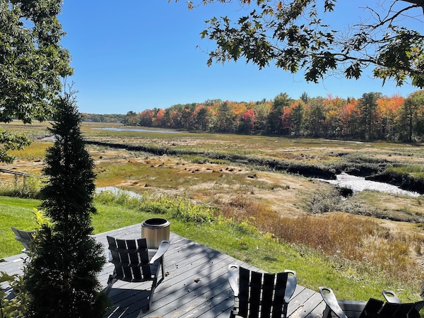 Charming Cottage W/ Loft On 3 Acres Of Secluded Marsh And 7 Minute Walk To Beach - Kennebunkport, ME