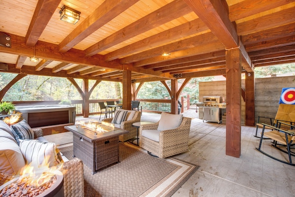 Bear Lodge Waterfront Cabin W/ Level 2 Ev Charger - Sutter Creek, CA