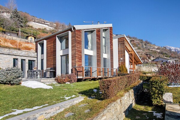 Villa 'La Maison Du Renard' With Mountain View, Wi-fi And Air Conditioning - Aosta
