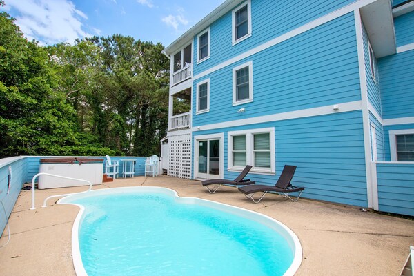 Oceanside,  Private Pool, Hot Tub, Community Amenities,  Bh9, Beacontent - Corolla, NC