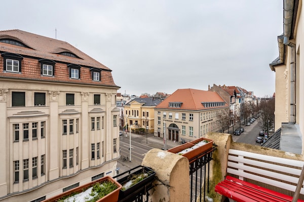 Ferienwohnung 'Bahnhofsnahes Altstadt-paradies' Mit Balkon Und Wi-fi - Cottbus