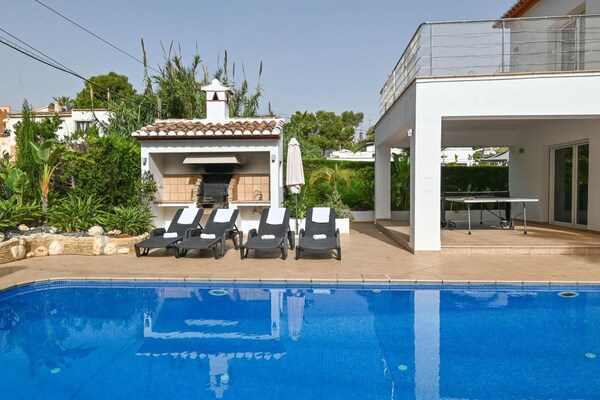 Villa 'Angels' Con Vistas A La Montaña, Wi-fi Y Aire Acondicionado - Moraira