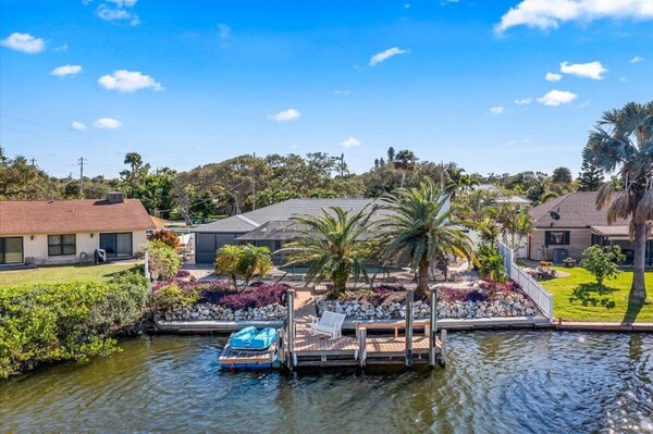 Waterfront-heated Pool-hottub-4bd-2ba-paddle Boat- Kayaks - Florida
