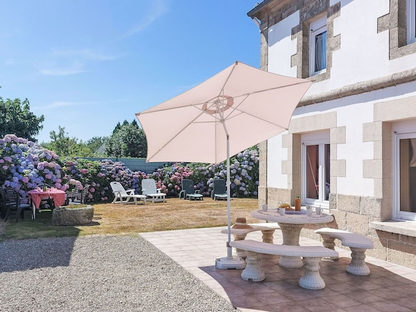 Magnifique Maison De Vacances Privée Pour 8 Personnes Avec Wifi, Tv, Terrasse Et Parking - Audierne