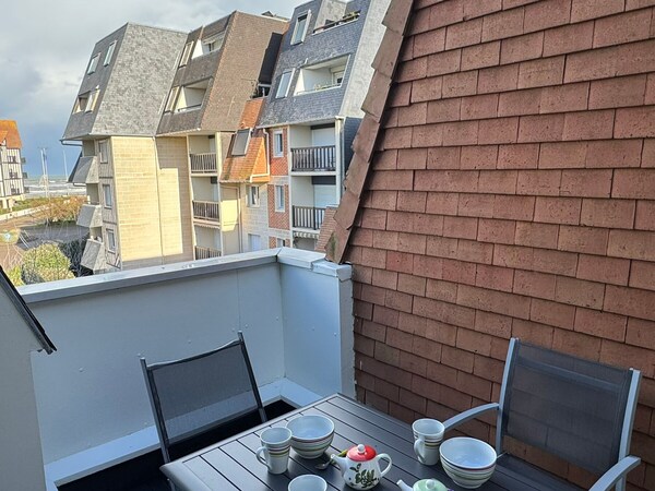Appartement 2 Pièces Avec Balcon, Parking, Internet Et Animaux Acceptés à Cabourg - Casino Cabourg