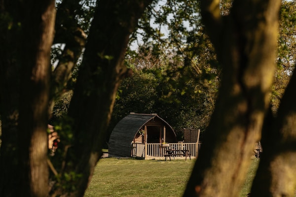 Cosy Glamping Cabin Near Bury St Edmunds - Essex