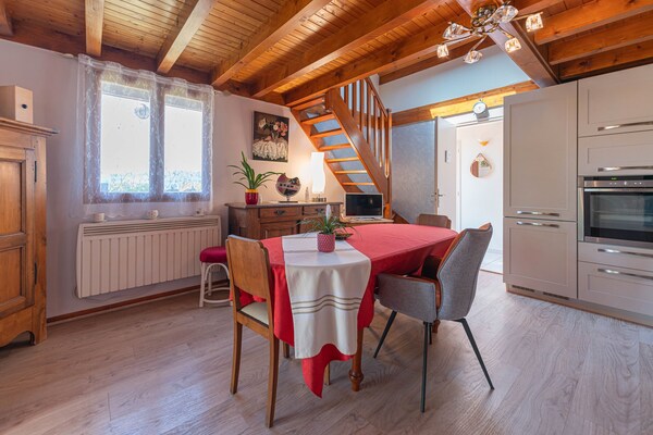 Gästehaus 'Sérénité' Mit Bergblick, Gemeinschaftsterrasse Und Wi-fi - Argonay