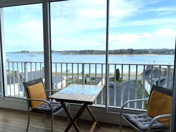 Superb Sea View Apartment In Tregastel - Trégastel