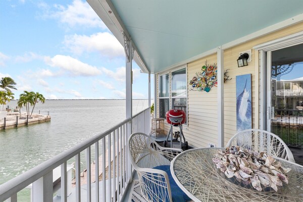 Sailfish Haven #390 - Ocean Views, 35' Seawall - Florida Keys