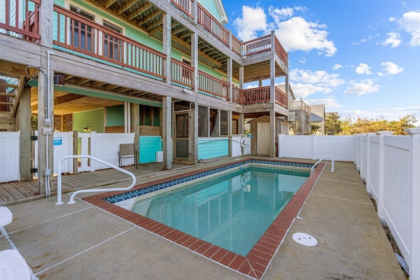 Experience Ocean Views At 7200 - Better Surf Than Sorry, A Home In Salvo, Nc, Perfect For Families. - Rodanthe, NC