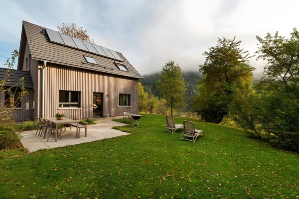 Ferienhaus 'Lug Ins Tal - Ferienhaus' Mit Bergblick, Privater Terrasse Und Wi-fi - Baiersbronn