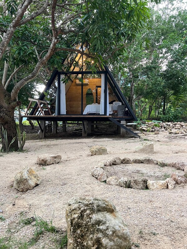 Cabaña A 2 Min De La Estación Del Tren Maya Boca Del Cerro - Tabasco