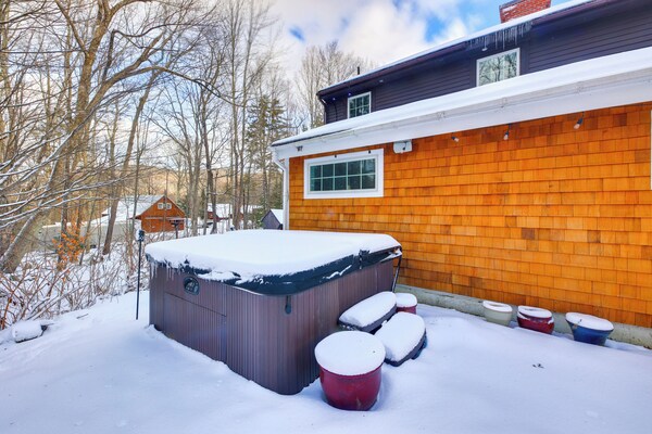5 Mi To Skiing: Home W\/ Hot Tub & Patio! - Rutland, VT