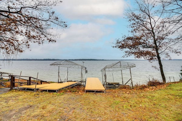 Scenic Cabin W/ Private Beach In Crosslake! - Breezy Point, MN