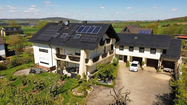 Ferienwohnung Brehm" Mit Bergblick, Balkon Und Wi-fi - Ebensfeld