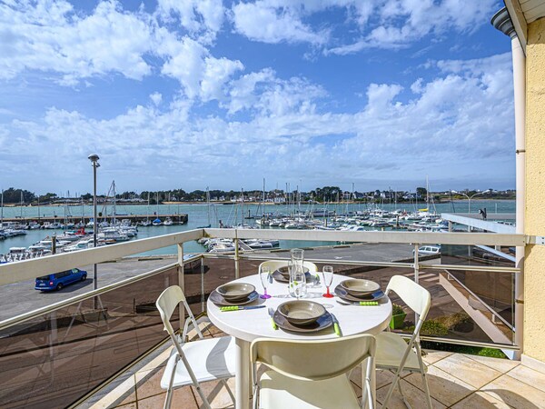 ÉTel - Duplex 3 Pièces Avec Piscine, Parking Et Balcon à 600m De La Plage - Belz
