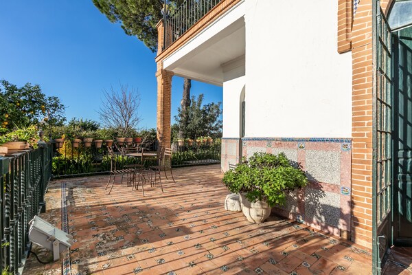 Casa Rural 'Hacienda San Felipe' Con Piscina Privada, Terraza Compartida Y Wi-fi - Gerena