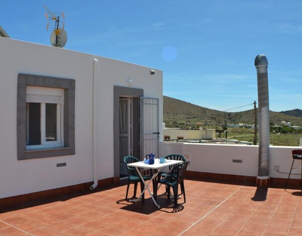 Casa Rural 'Daniela 2' Con Vistas Al Mar, Wi-fi Y Aire Acondicionado - Cabo de Gata