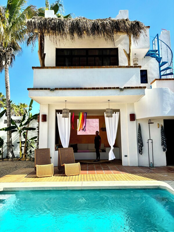 Boho Chic Casita With Pool. Walk To Beach And Restaurants. - Todos Santos