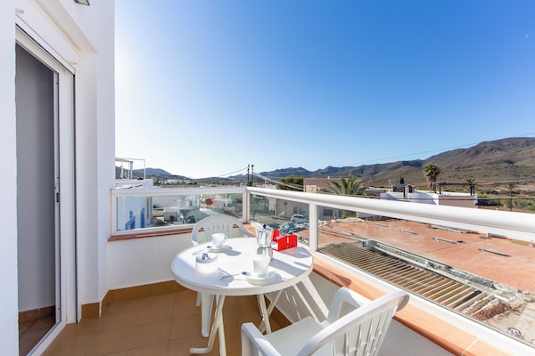 Casa Rural 'Luna' Con Vistas A La Montaña, Terraza Privada Y Wi-fi - Cabo de Gata