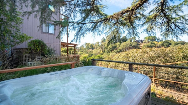 Charming 3 Bd Retreat - Spa, Ev Charger, Views - Rohnert Park