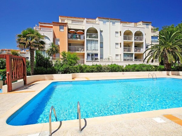 T2 Au Cap D'agde Avec Piscine, Parking Proche Plages - Le Grau d'Agde