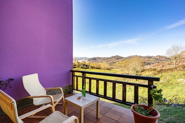 Apartment 'Prao' With Mountain View, Private Terrace And Wi-fi - Ribadesella