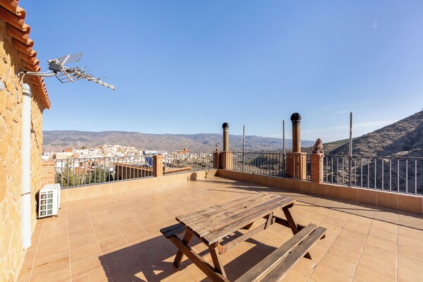 'Casa Rural La Jirola -Vivienda 2' Con Vistas A La Montaña, Wi-fi Y Aire Acondicionado - Andalucía
