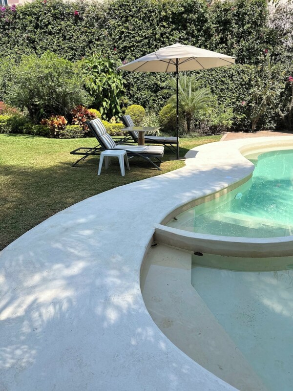 Beautiful Family Cabin, Pool W/boiler, Garden, Parking, Tombling, - Cuernavaca