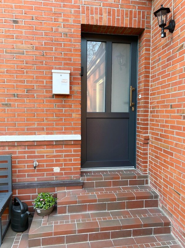 Charmantes Stadthaus Mit Garten - Norddeich